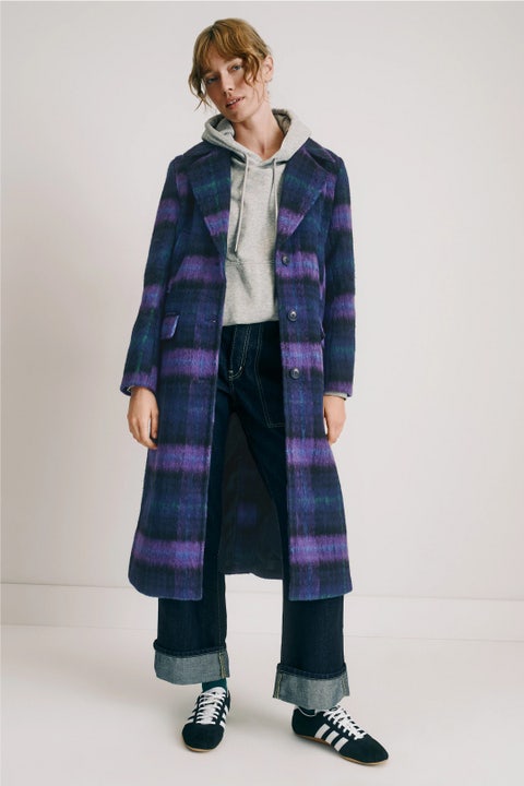 Brushed Wool Blend Boyfriend Coat by NVLT | Rent the Runway