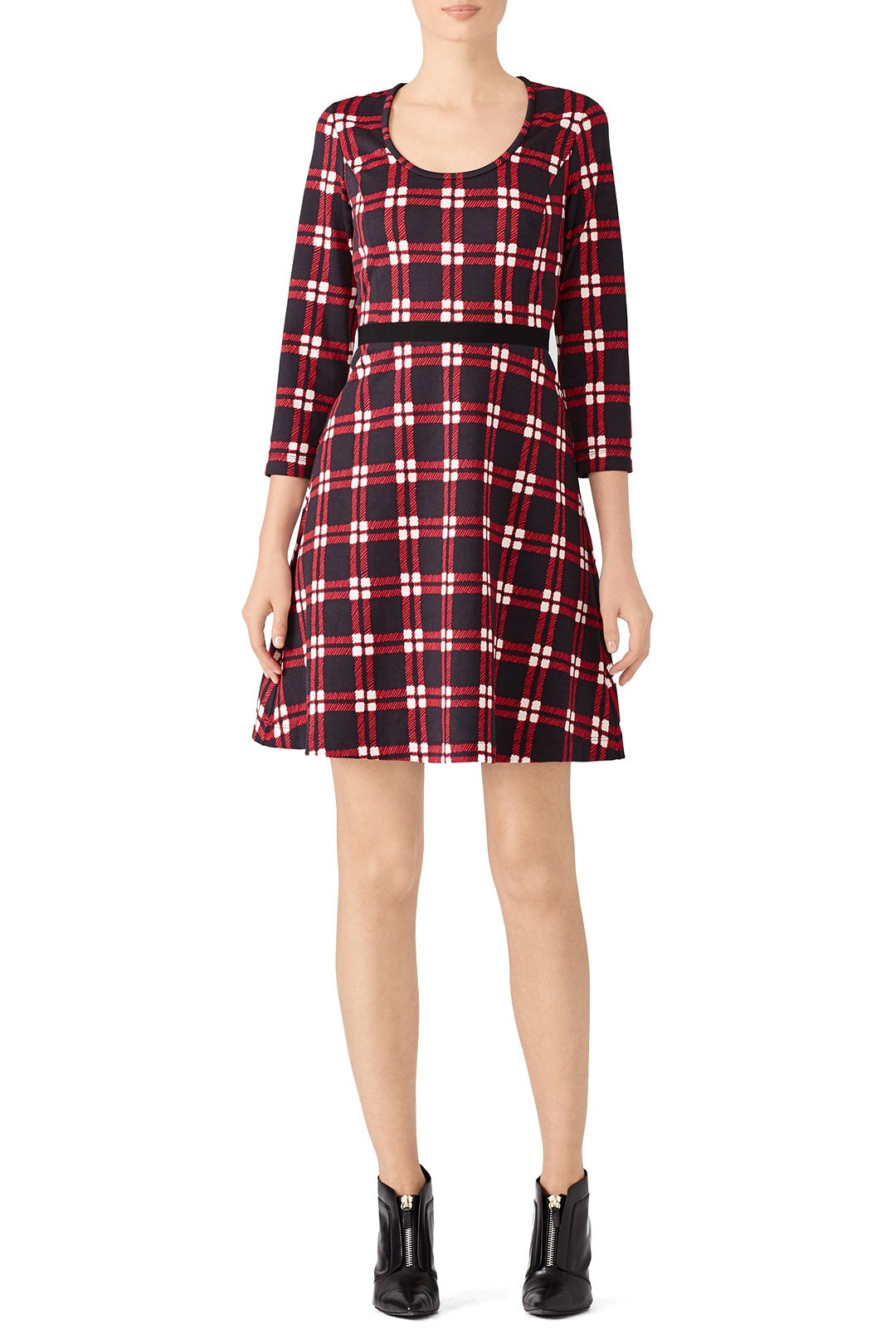 Windowpane Knit Dress by Draper James | Rent the Runway