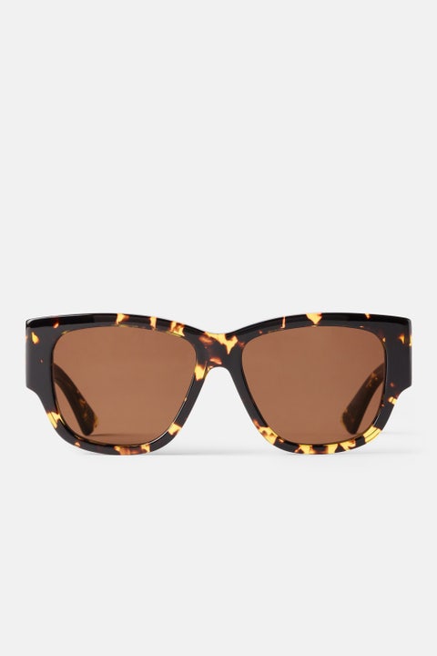 Square/Rectangle Sunglasses by Bottega Veneta | Rent the Runway