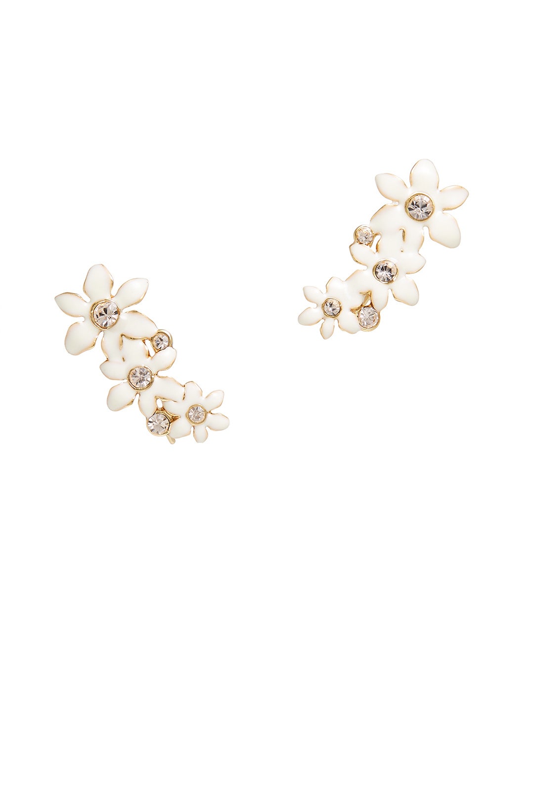 White Citrus Crush Ear Pins by kate spade new york accessories | Rent ...