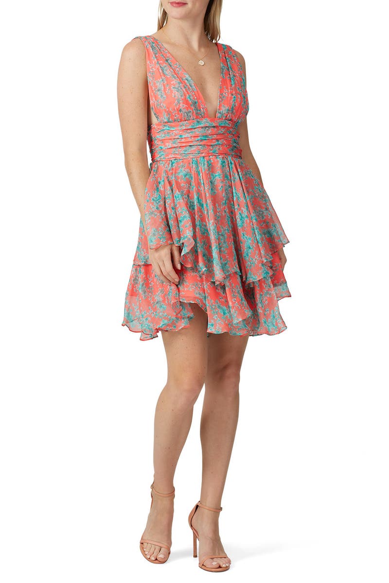 Paros Mini Dress by CAROLINE CONSTAS | Rent the Runway