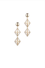 Enigma Statement Earrings by Lulu Frost for $88 | Rent the Runway
