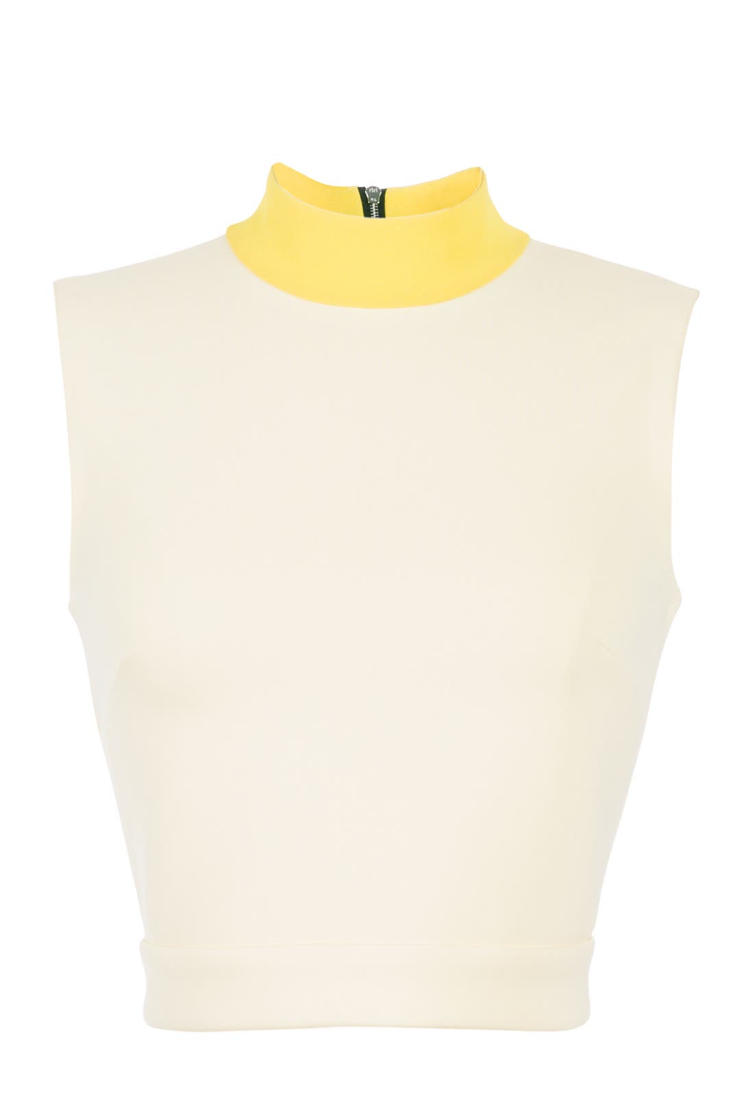 Yellow Net Top by David Koma for $70 | Rent the Runway