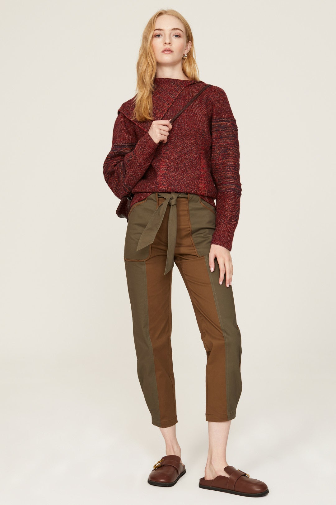 Burgundy Sweater By Joie Rent The Runway
