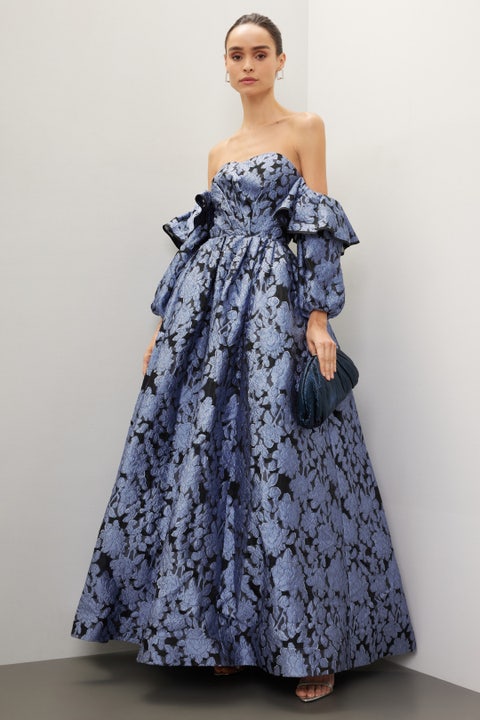 Organza Jacquard Gown by Zac Posen | Rent the Runway