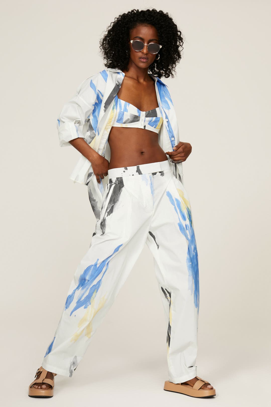 Printed Tapered Trousers by 3.1 Phillip Lim Rent the Runway