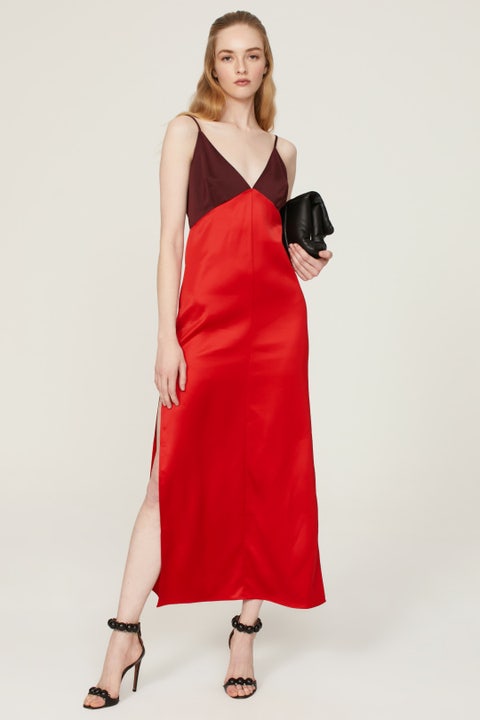 Two Tone Slip Dress by Marina Moscone x RTR | Rent the Runway