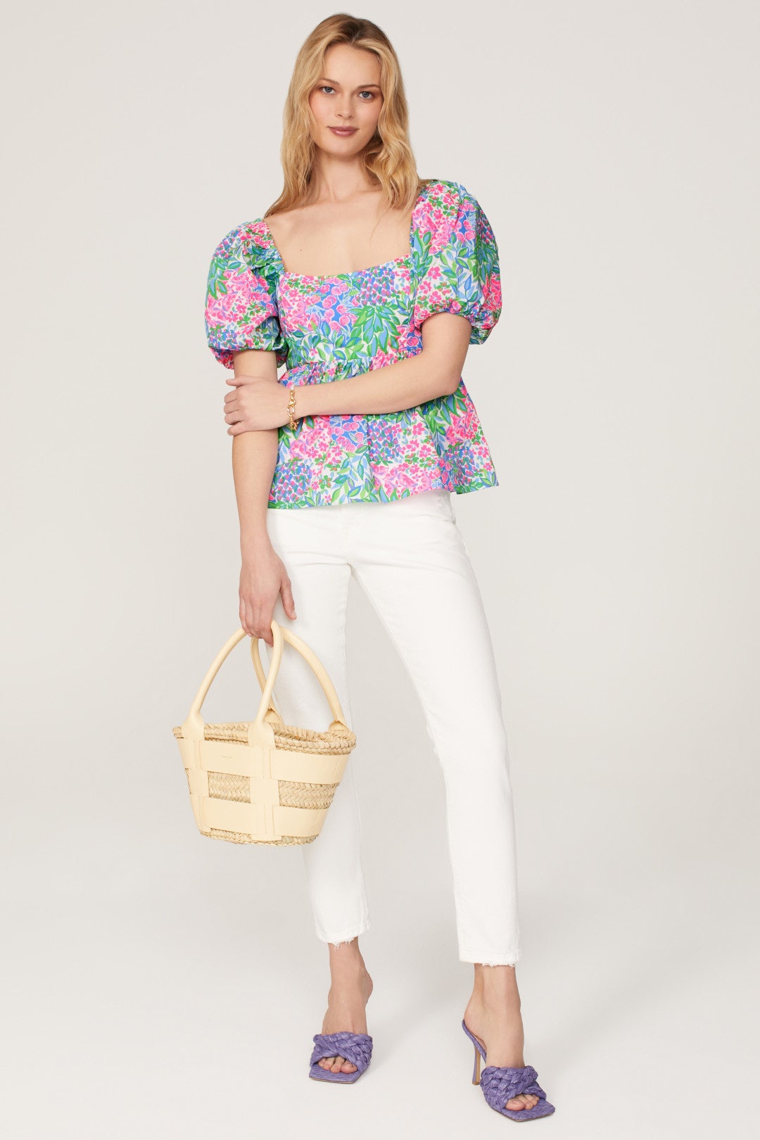 Kay Cotton Top By Lilly Pulitzer Rent The Runway