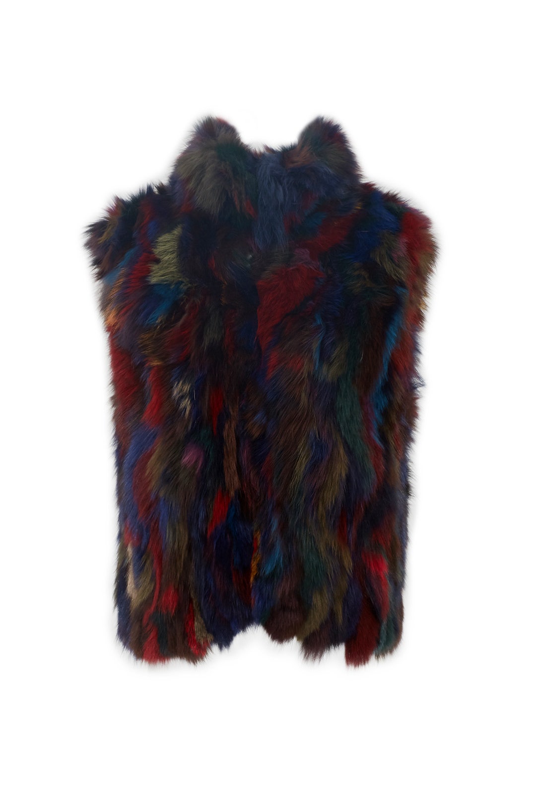 Multicolor Alice Vest by Adrienne Landau | Rent the Runway