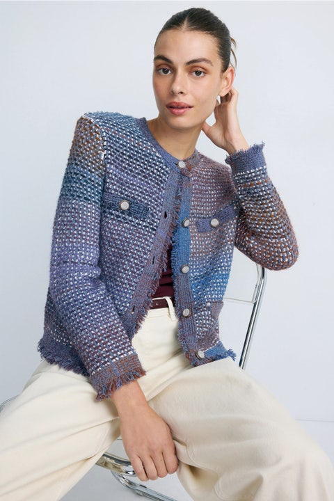 Sariyah Knit Jacket by Veronica Beard | Rent the Runway