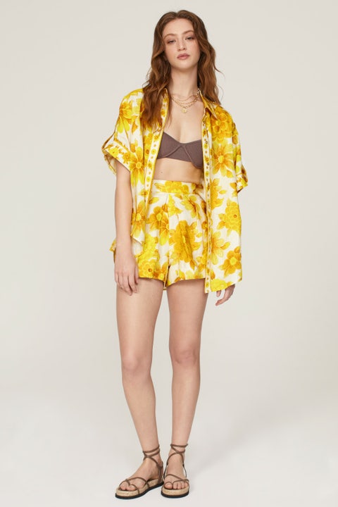 Sonny Oversized Shirt by ALÉMAIS | Rent the Runway