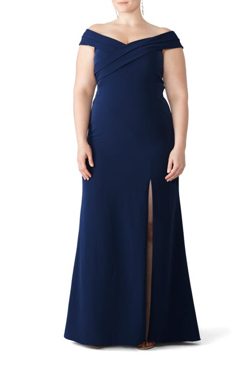 Midnight Kyle Gown by Aidan Mattox | Rent the Runway