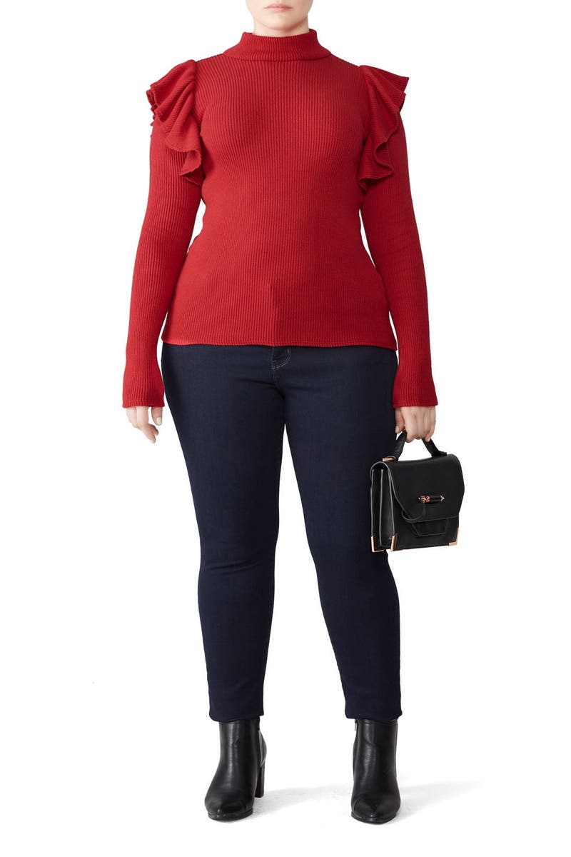 Rust Ottawa Top by Amanda Uprichard | Rent the Runway