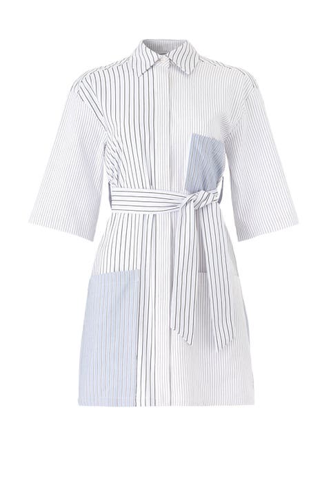 Striped Leon Shirtdress by CAARA | Rent the Runway