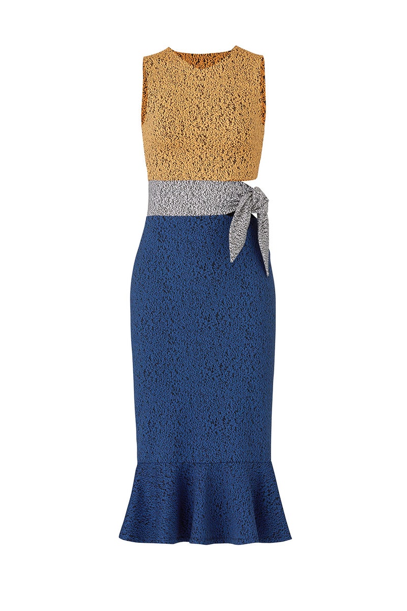 Tie Waist Lotus Dress by Opening Ceremony | Rent the Runway