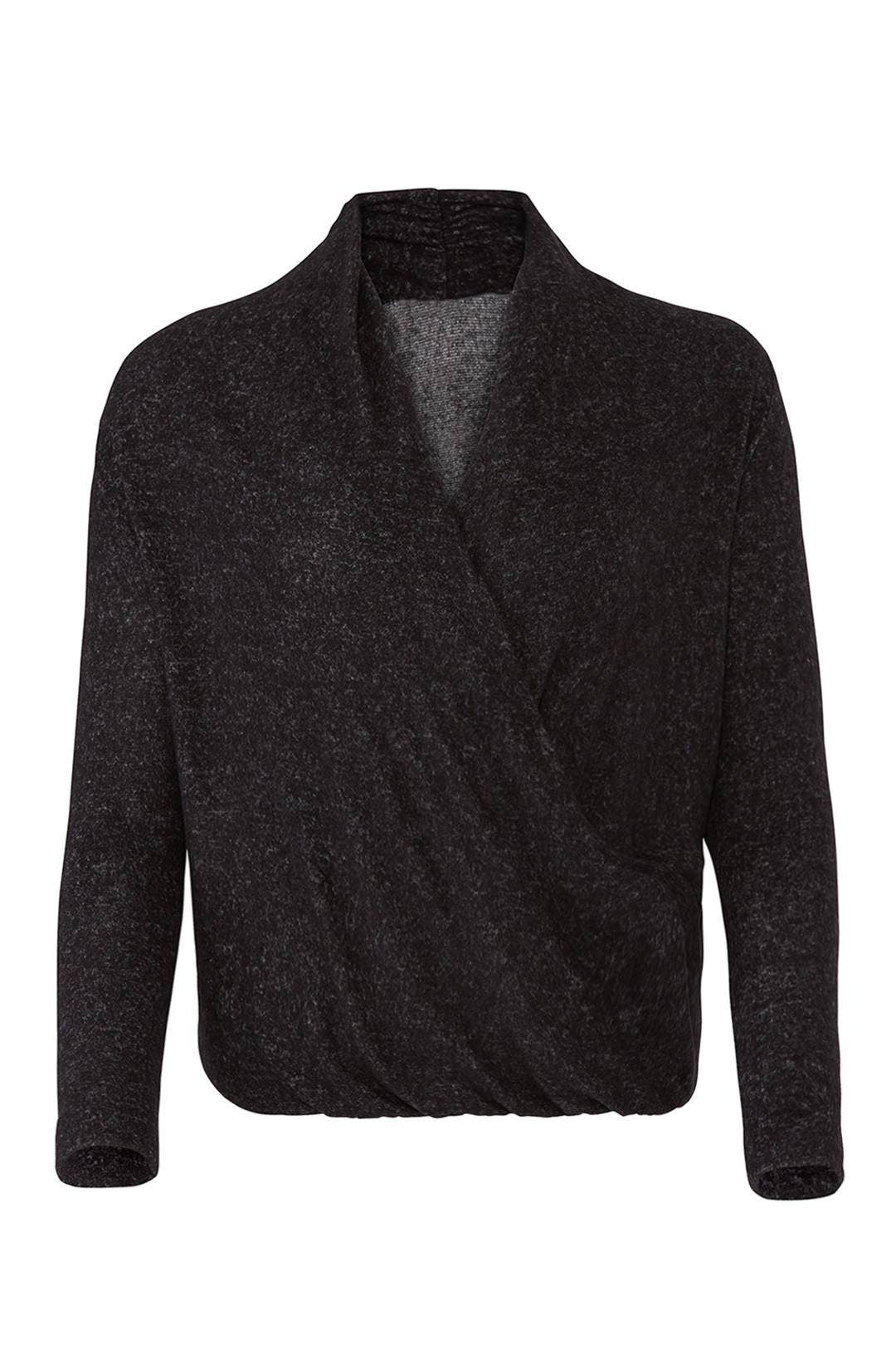 Brushed Knit Crossover Top by Slate & Willow | Rent the Runway