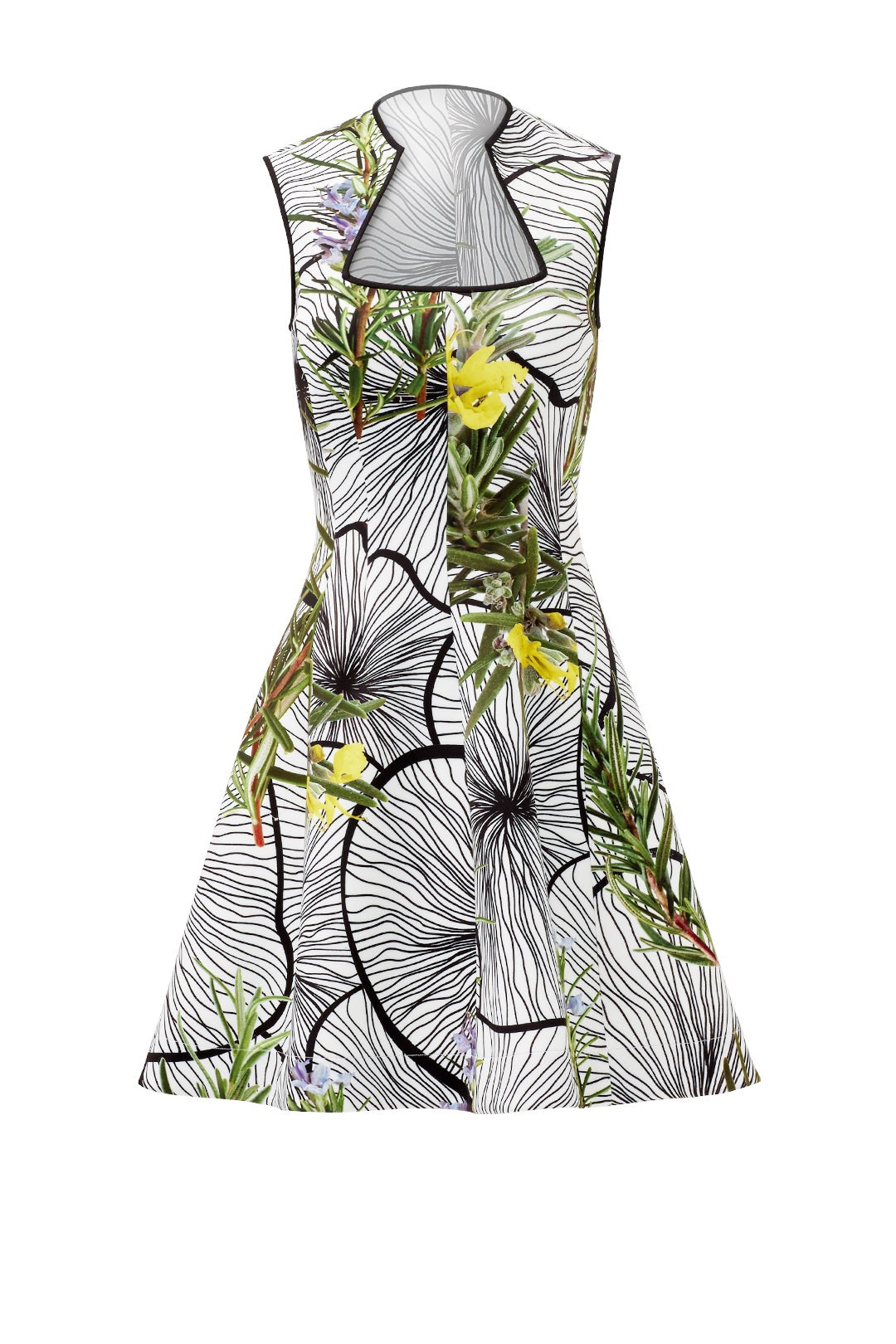 Clockwork Floral Print Dress by Yigal Azrouël | Rent the Runway