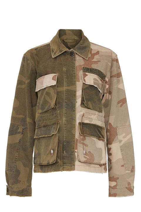 Finch Camo Jacket by AllSaints | Rent the Runway