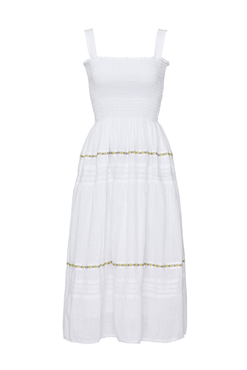 The Clover Dress by The Great. | Rent the Runway