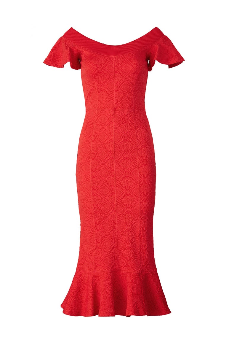 Red Lotus Dress by Opening Ceremony | Rent the Runway