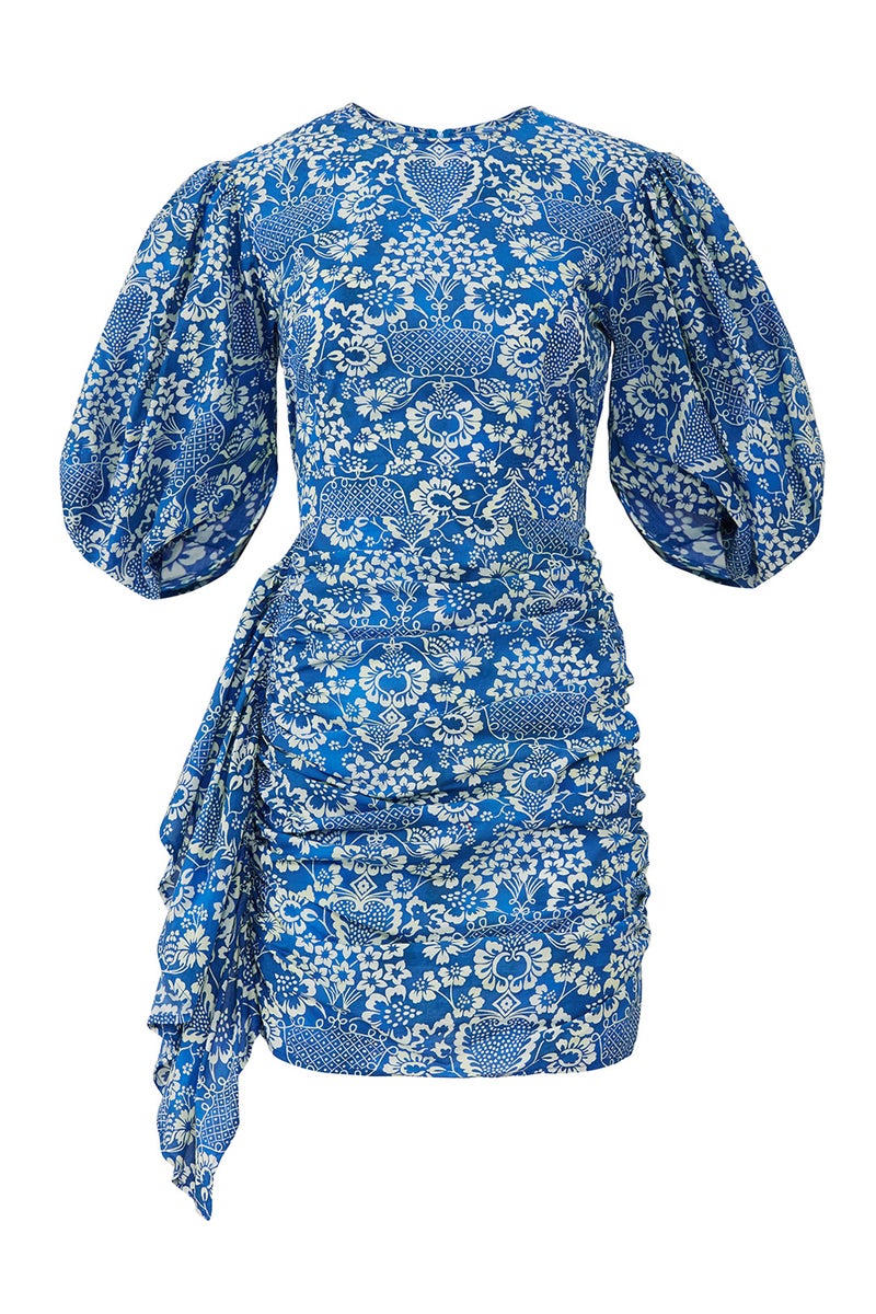 Blue Pia Dress by RHODE | Rent the Runway