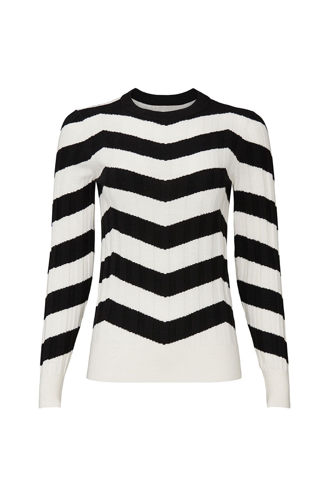 Ribbed Chevron Sweater by Derek Lam x RTR | Rent the Runway