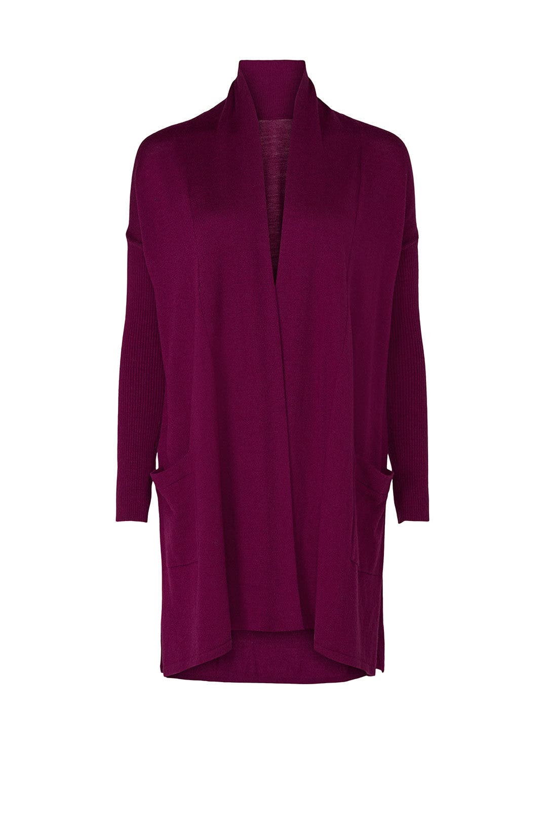 Plum Cardigan by Natori for $30 | Rent the Runway