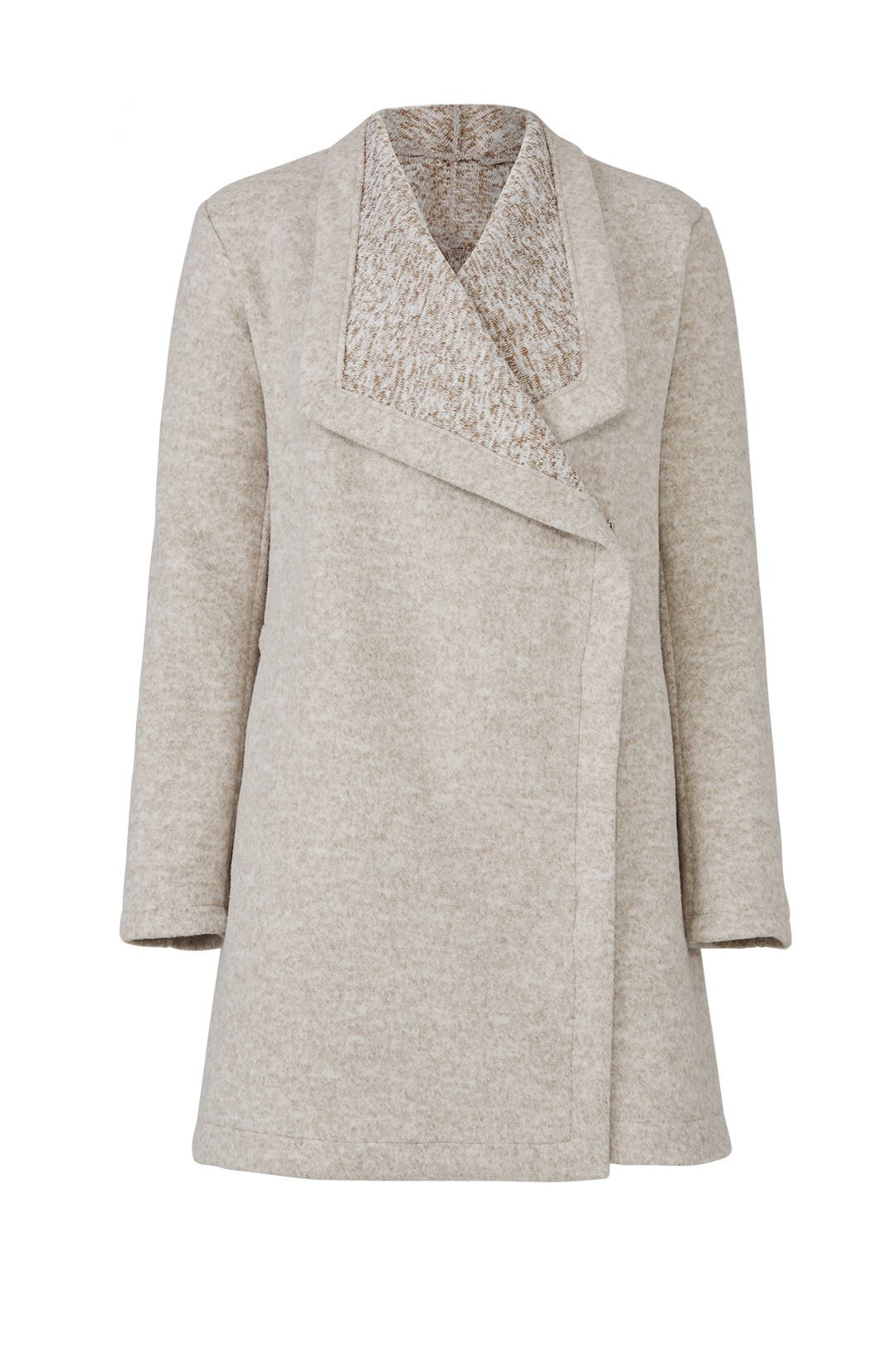 Draped Fleece Jacket by BB Dakota for $28 | Rent the Runway