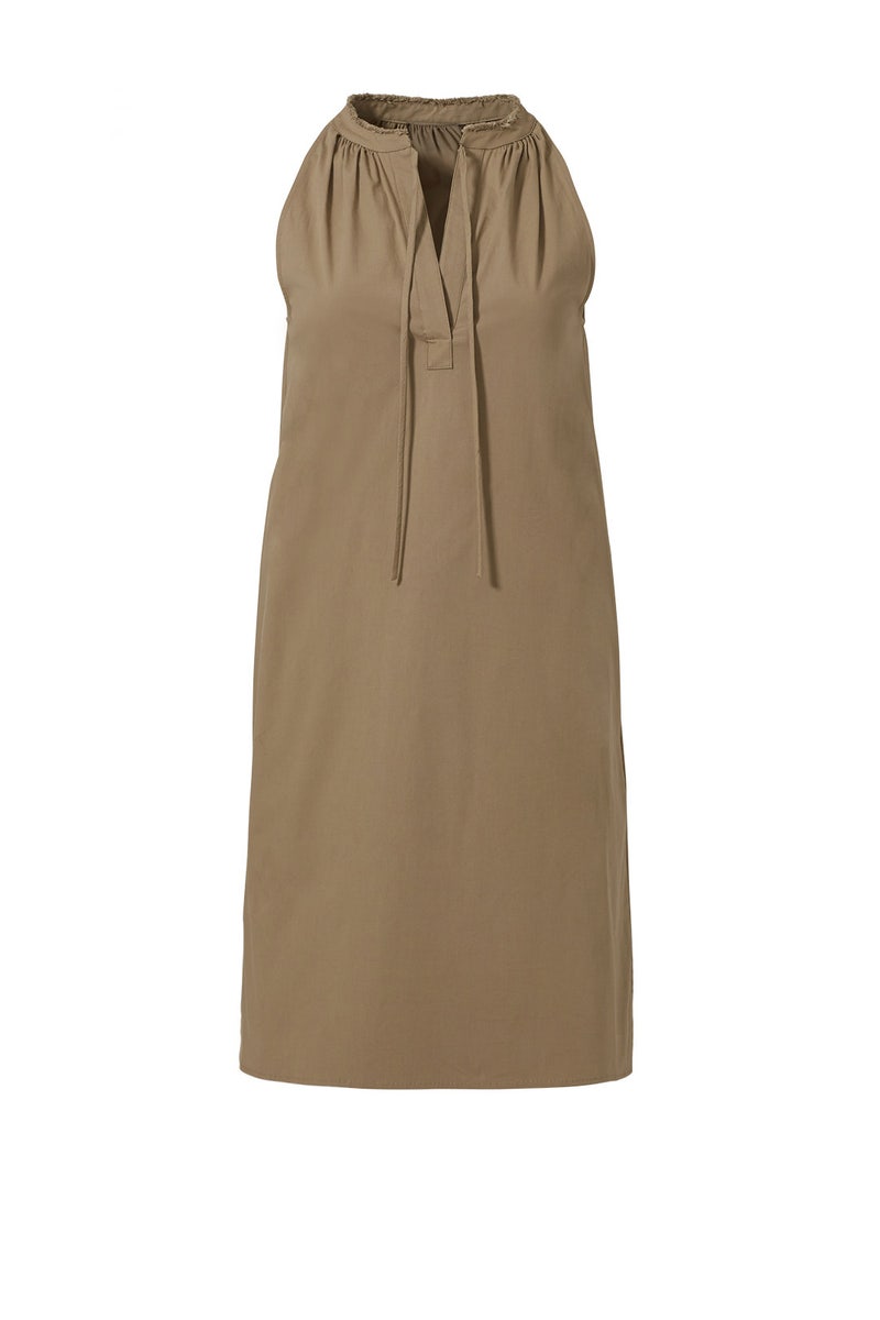 Olive Nallane Light Poplin Dress by Theory | Rent the Runway