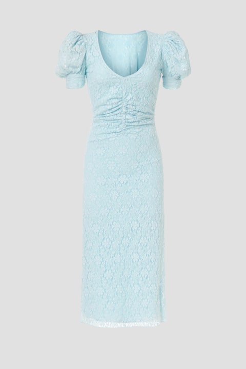 Lace Puff Sleeve Dress by ROTATE Birger Christensen | Rent the Runway