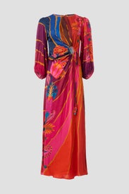 Vintage Wave Midi Dress by FARM Rio | Rent the Runway