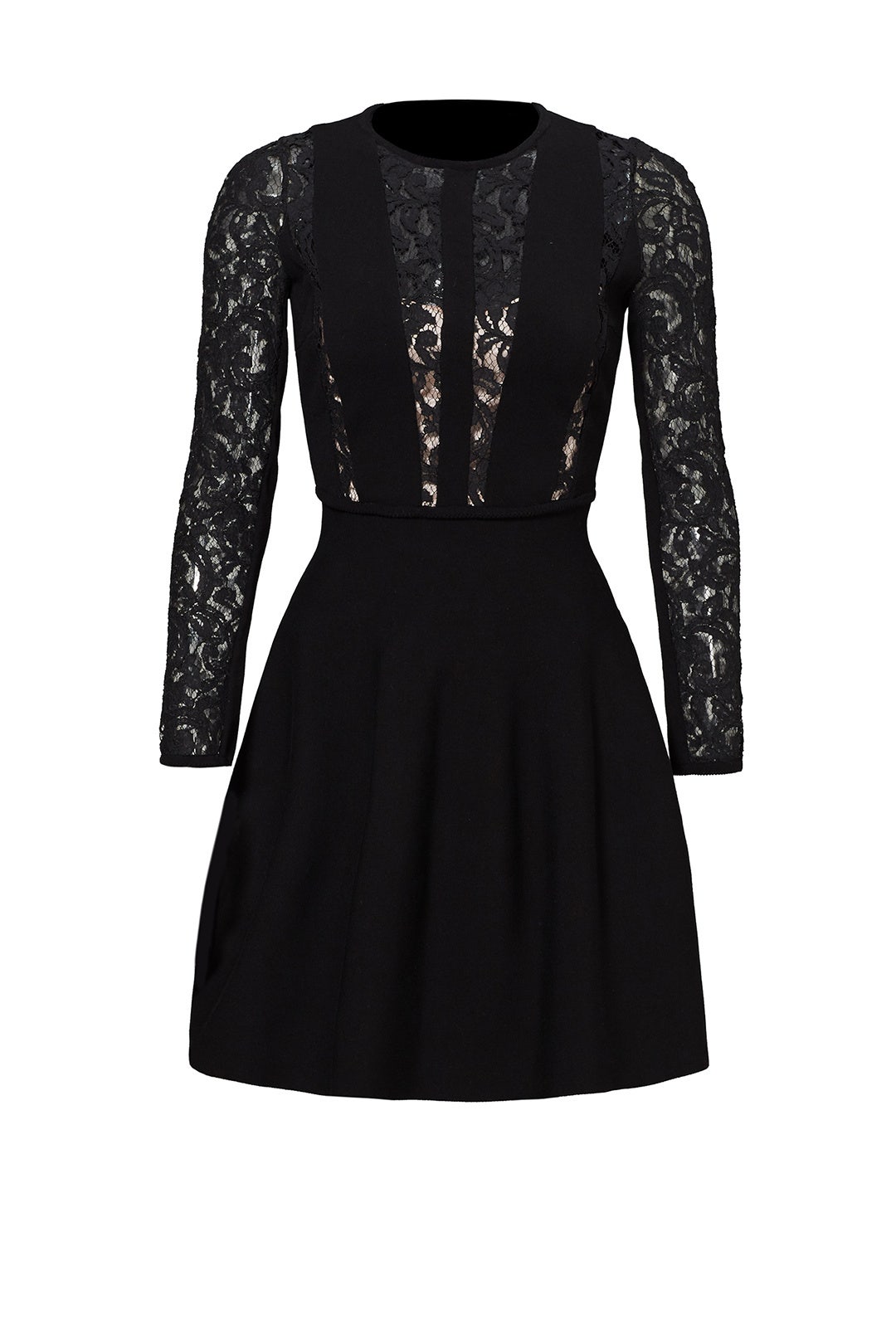 Black Lace Reed Dress by Blumarine | Rent the Runway
