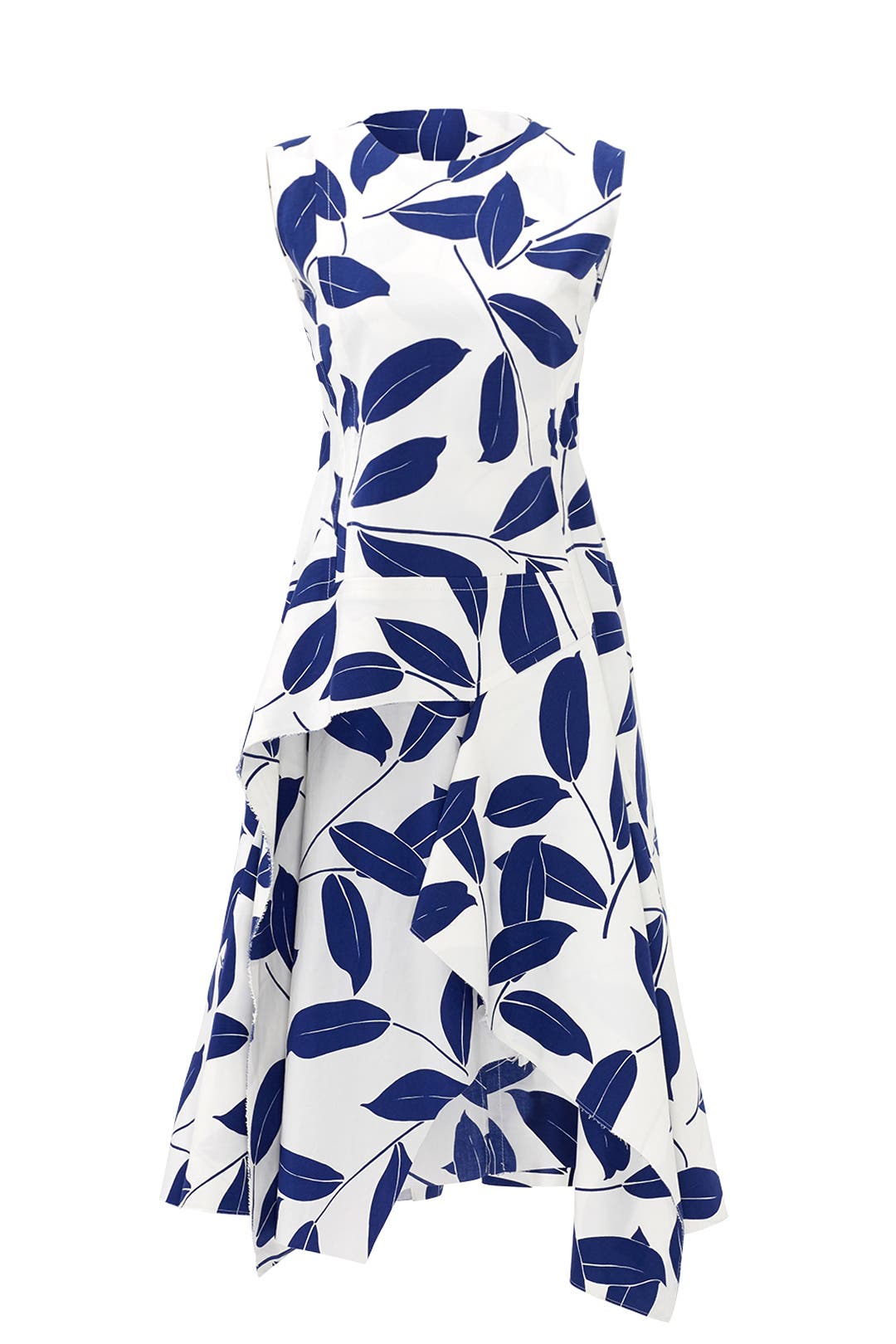Blue Olive Branch Dress by Marni for $191 | Rent the Runway
