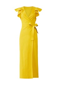 Yellow Walker Dress by A.L.C. | Rent the Runway