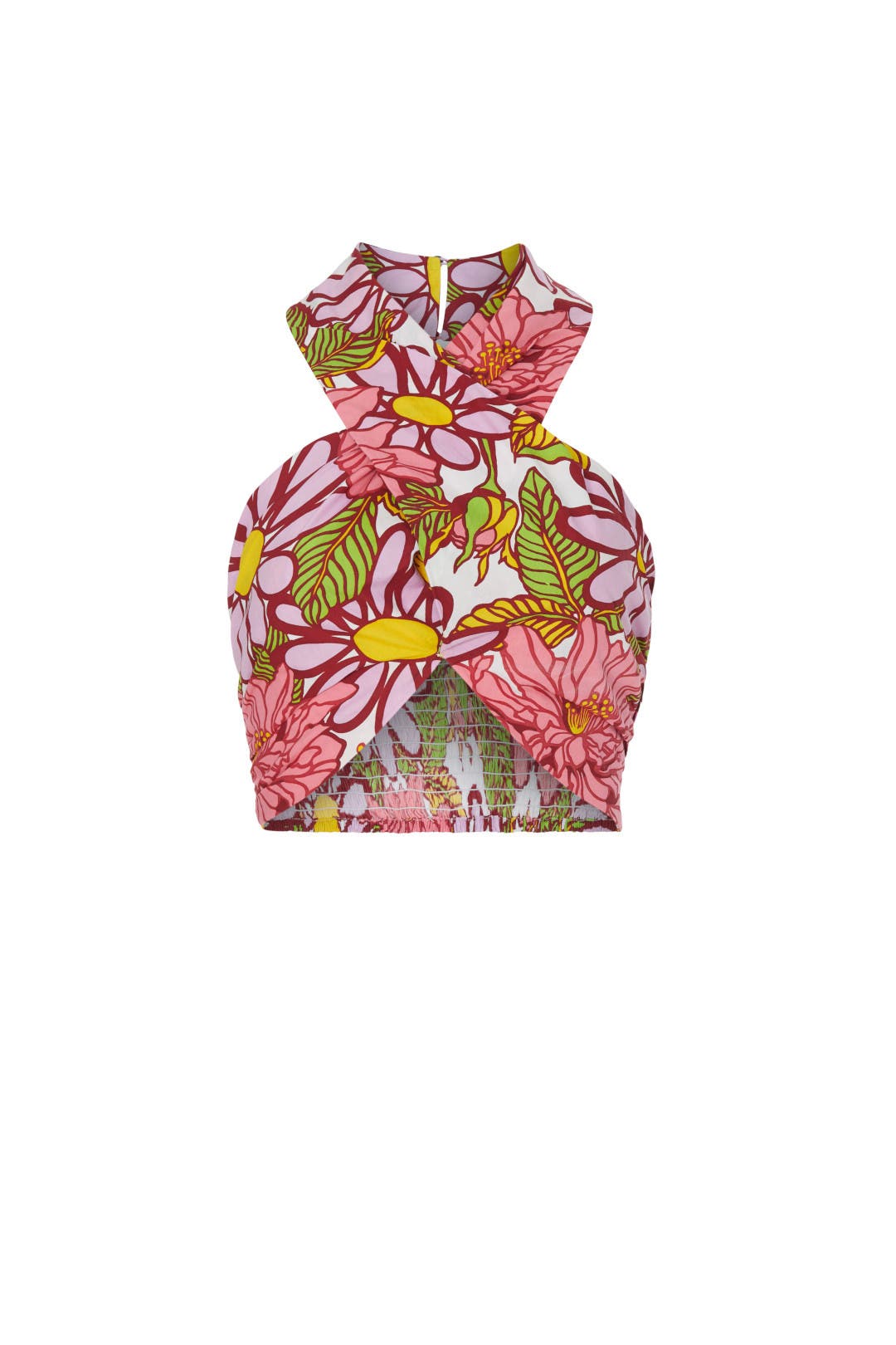 Crossover Halter Top by S/W/F for $40 | Rent the Runway