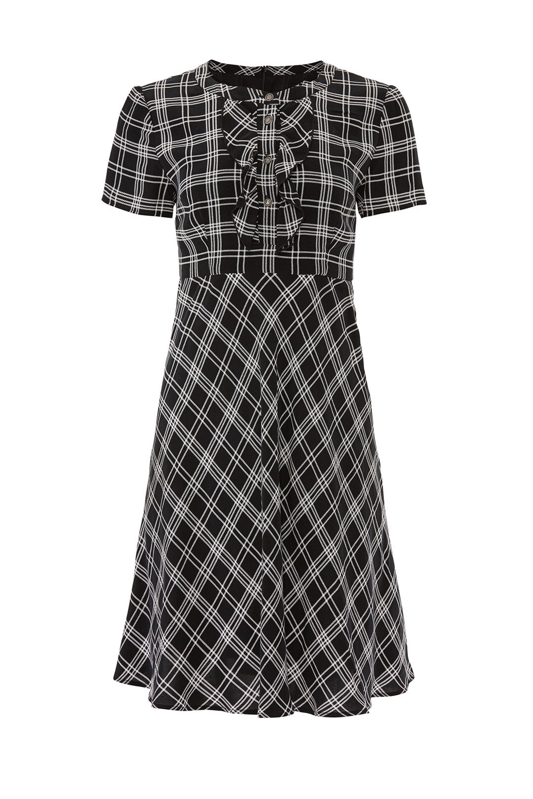 Plaid Ruffle Dress by Slate & Willow | Rent the Runway