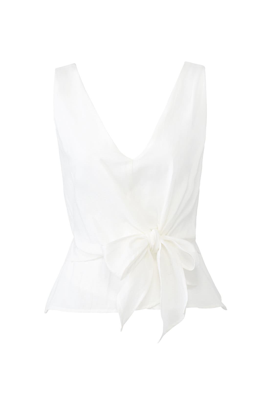 Landra Tie Front Top by Adelyn Rae for $28 | Rent the Runway