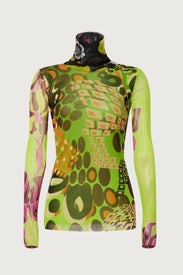 Abstract Mesh Top by Fuzzi | Rent the Runway