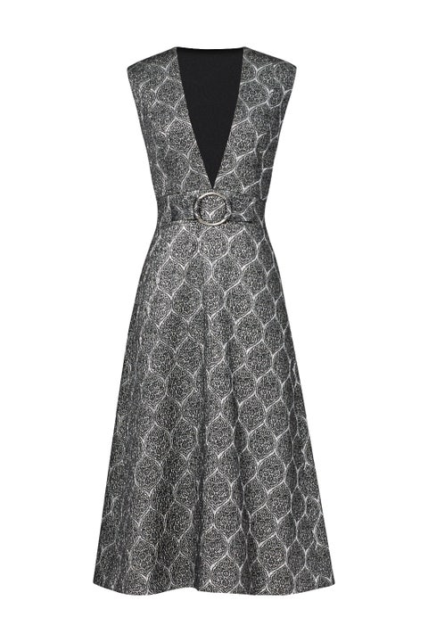Silver Screen Metallic Dress by Suno | Rent the Runway
