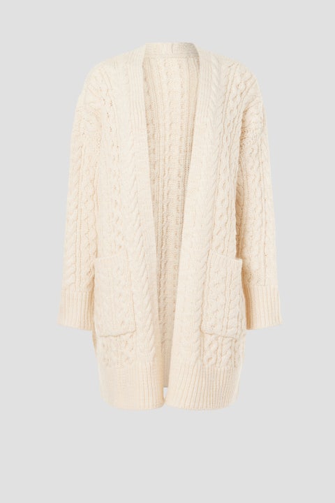 Cable-Knit Long Cardigan by Madewell | Rent the Runway