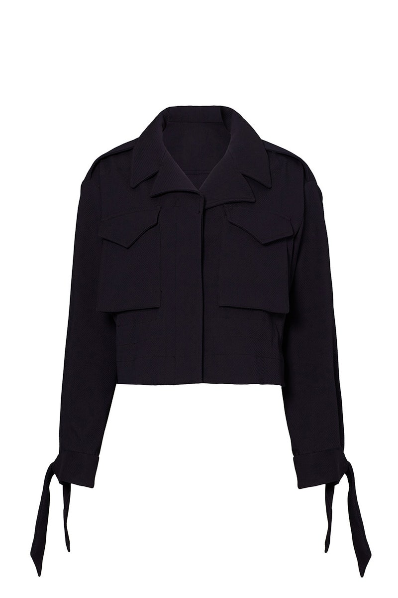 Cropped Utility Jacket by Milly | Rent the Runway