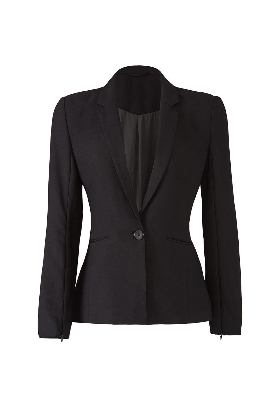 Sophia Zip Blazer by Greylin for $57 | Rent the Runway