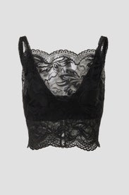 Lace Crop Top by Rabanne | Rent the Runway