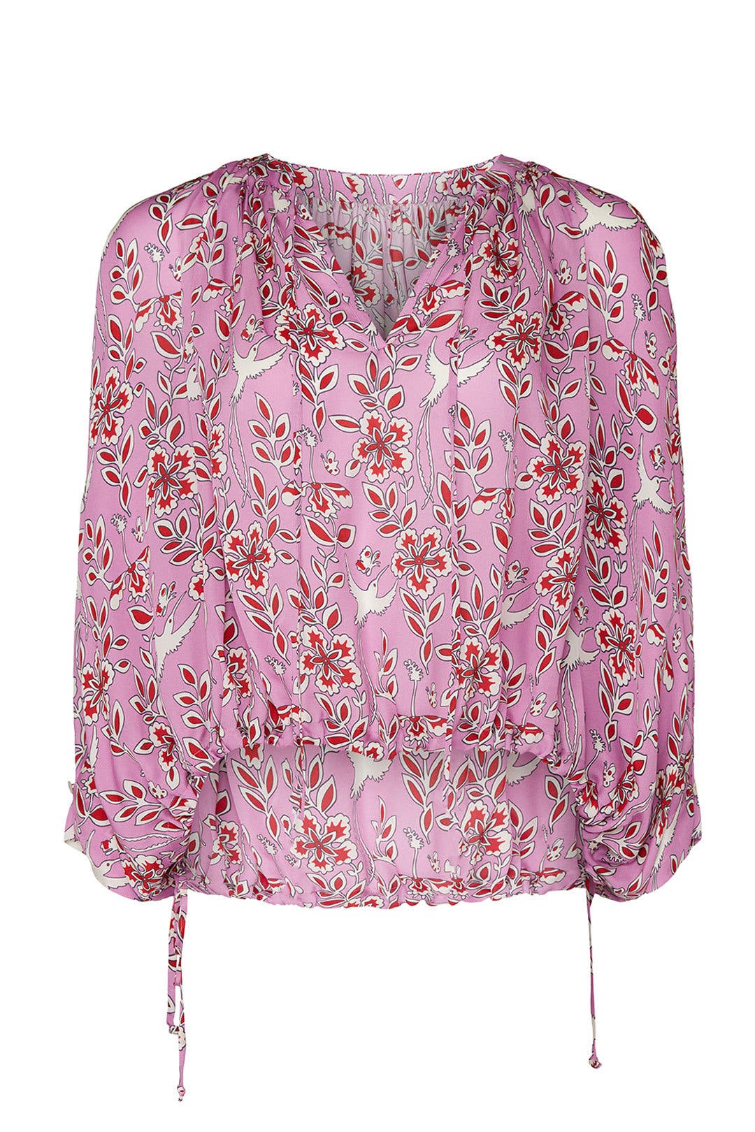 Printed Helene Top by RHODE for $45 | Rent the Runway