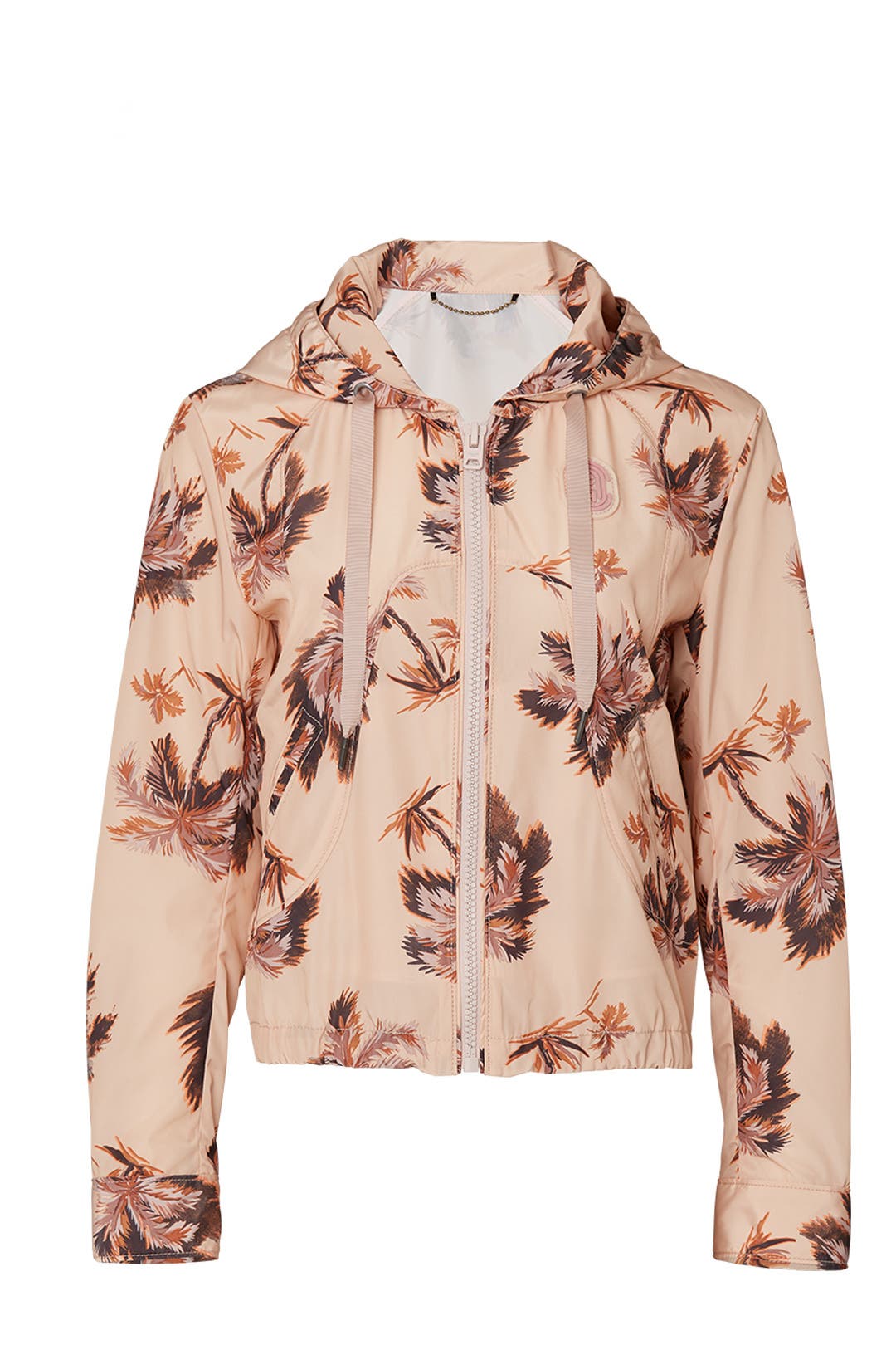 Palm Tree Print Western Windbreaker by Coach for $65 | Rent the Runway
