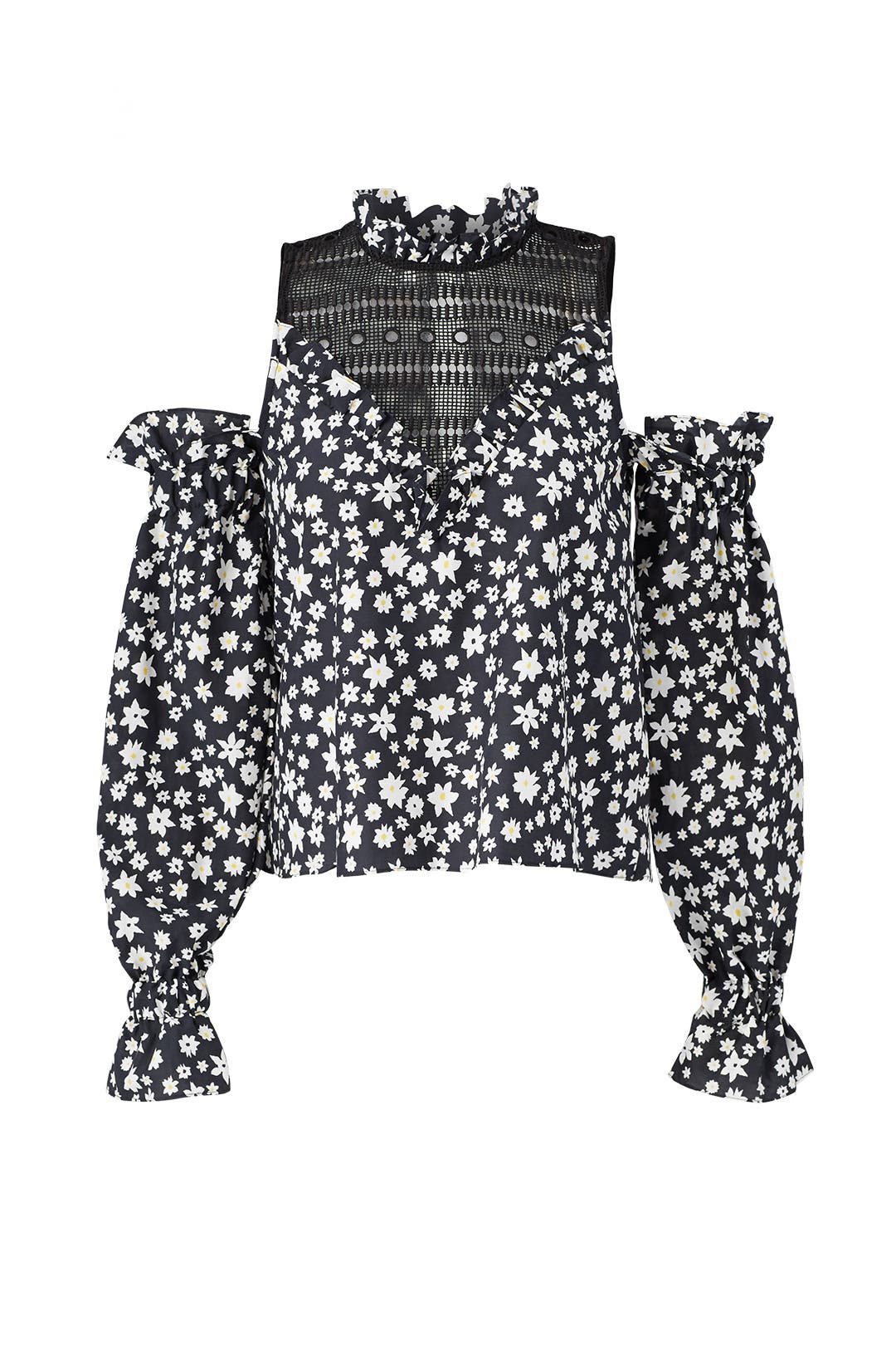 Printed Daisy Top by Nicholas for $24 | Rent the Runway