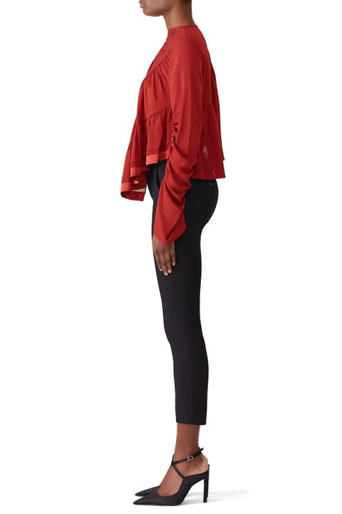 Red Ruffle Layer Blouse by 3.1 Phillip Lim | Rent the Runway