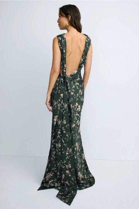 Callie Printed Gown by Sau Lee | Rent the Runway