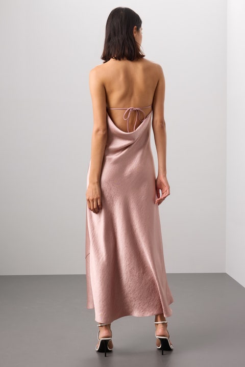 Halter Cowl Neck Dress by VINCE. | Rent the Runway