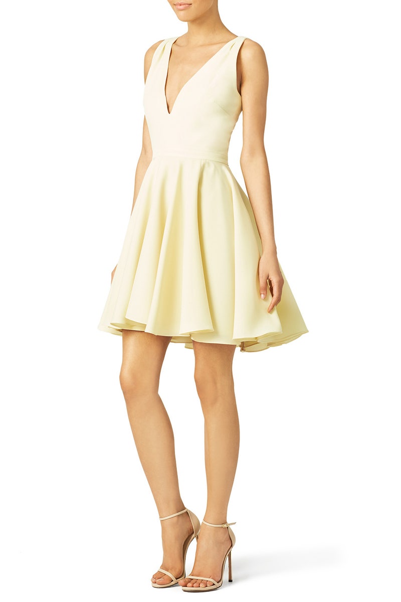 Yellow Marilyn Dress by allison parris | Rent the Runway
